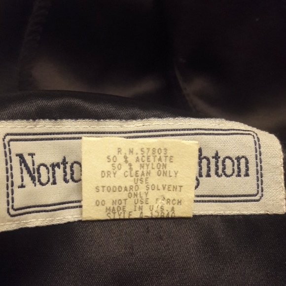 Norton | Jackets & Coats | Vintage Norton Mcnaughton Black Embroidered ...